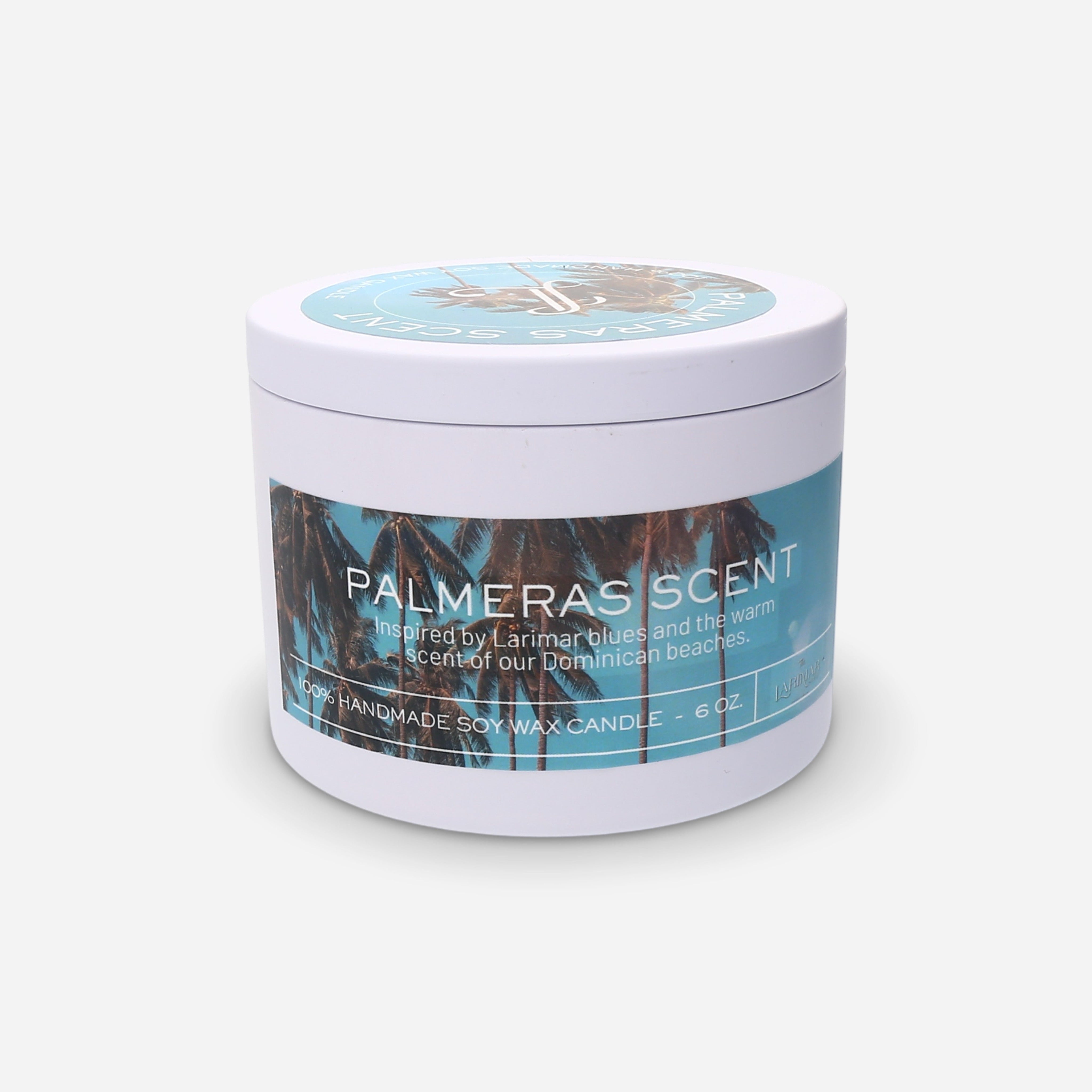 Palmeras - Summer soy wax candle – The Larimar Shop
